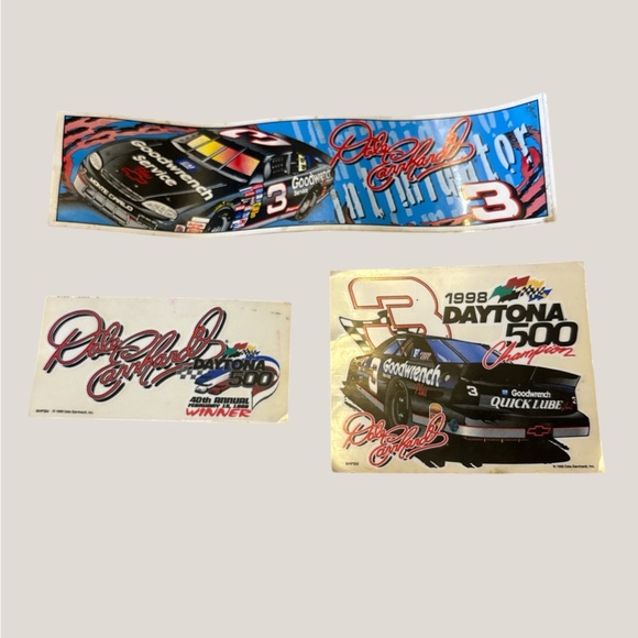 Vintage | Wall Decor | Vintage Dale Earnhardt Nascar Stickers Lot Multi ...